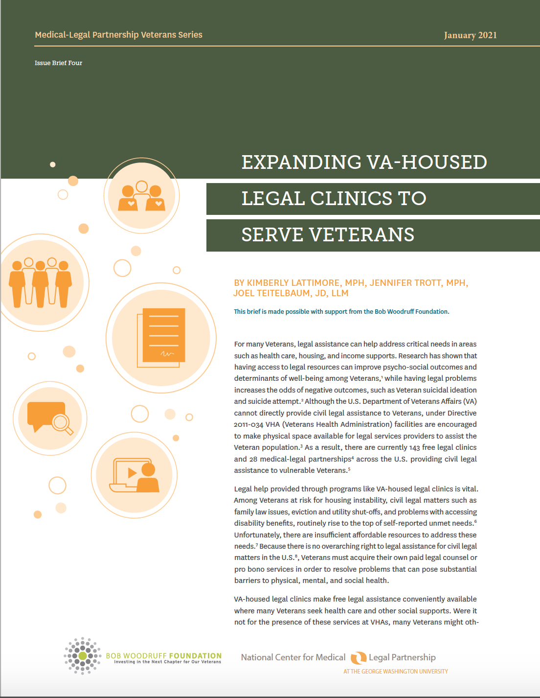 Expanding VA-housed legal clinics to serve Veterans - Medical-Legal ...