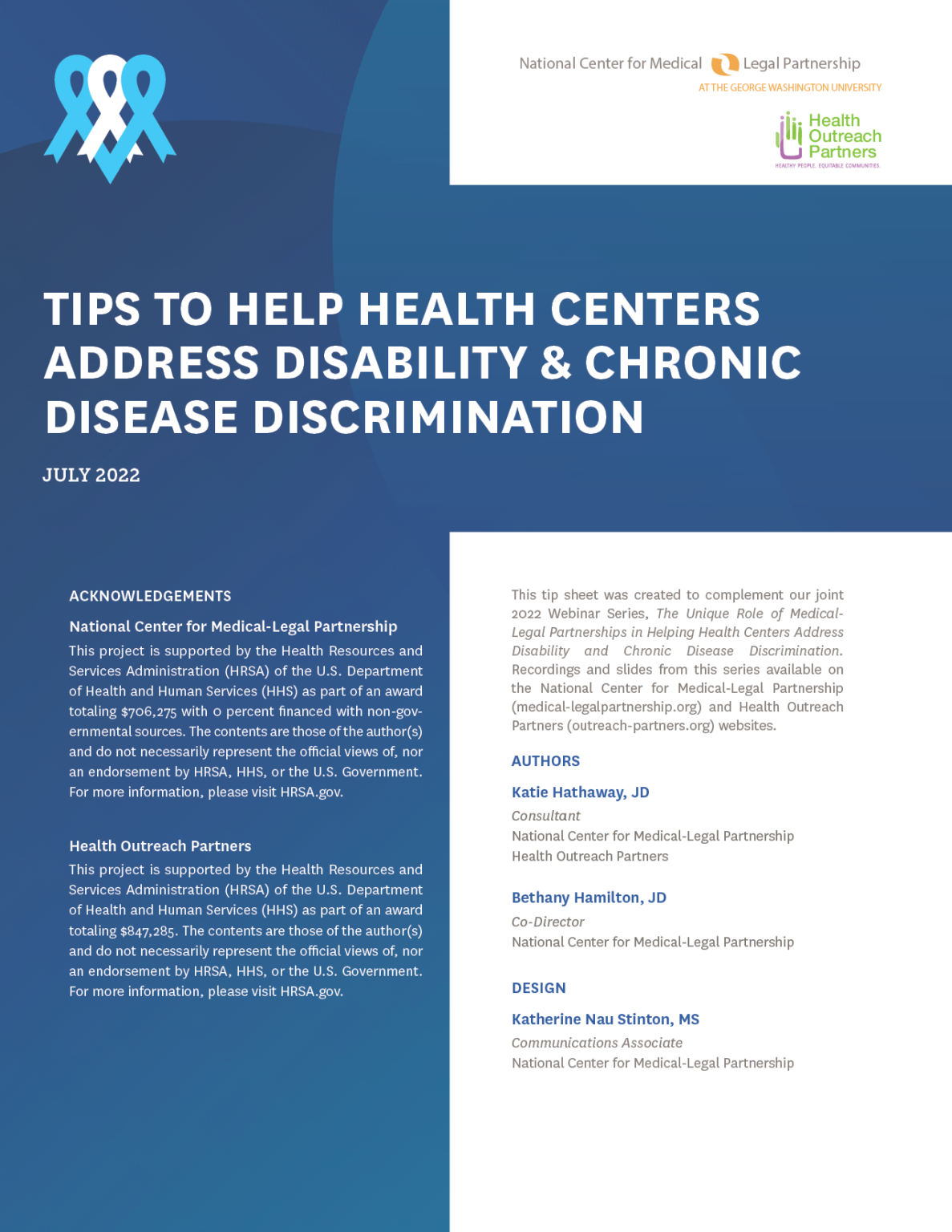 Tips to Help Health Centers Address Disability & Chronic Disease ...